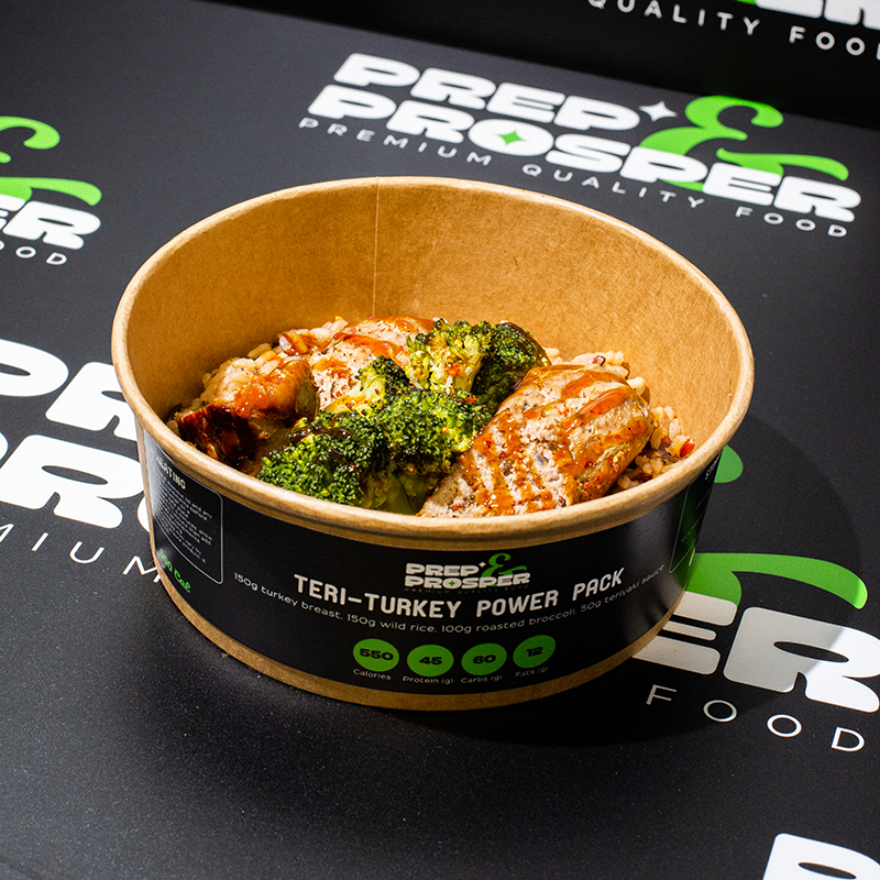 Teri-Turkey Power Pack 500 Cal - Prep & Prosper